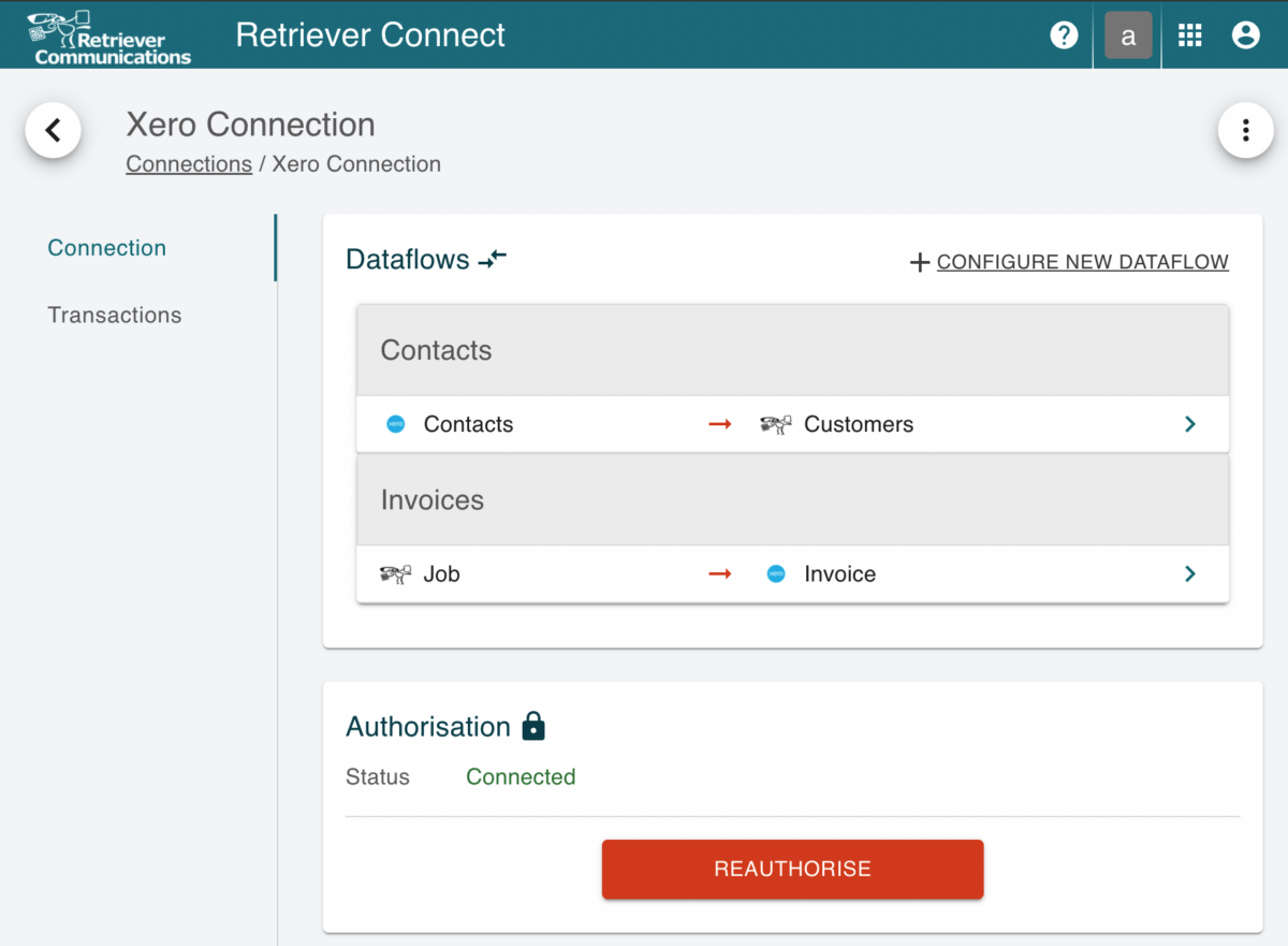 Field Service integration with Xero